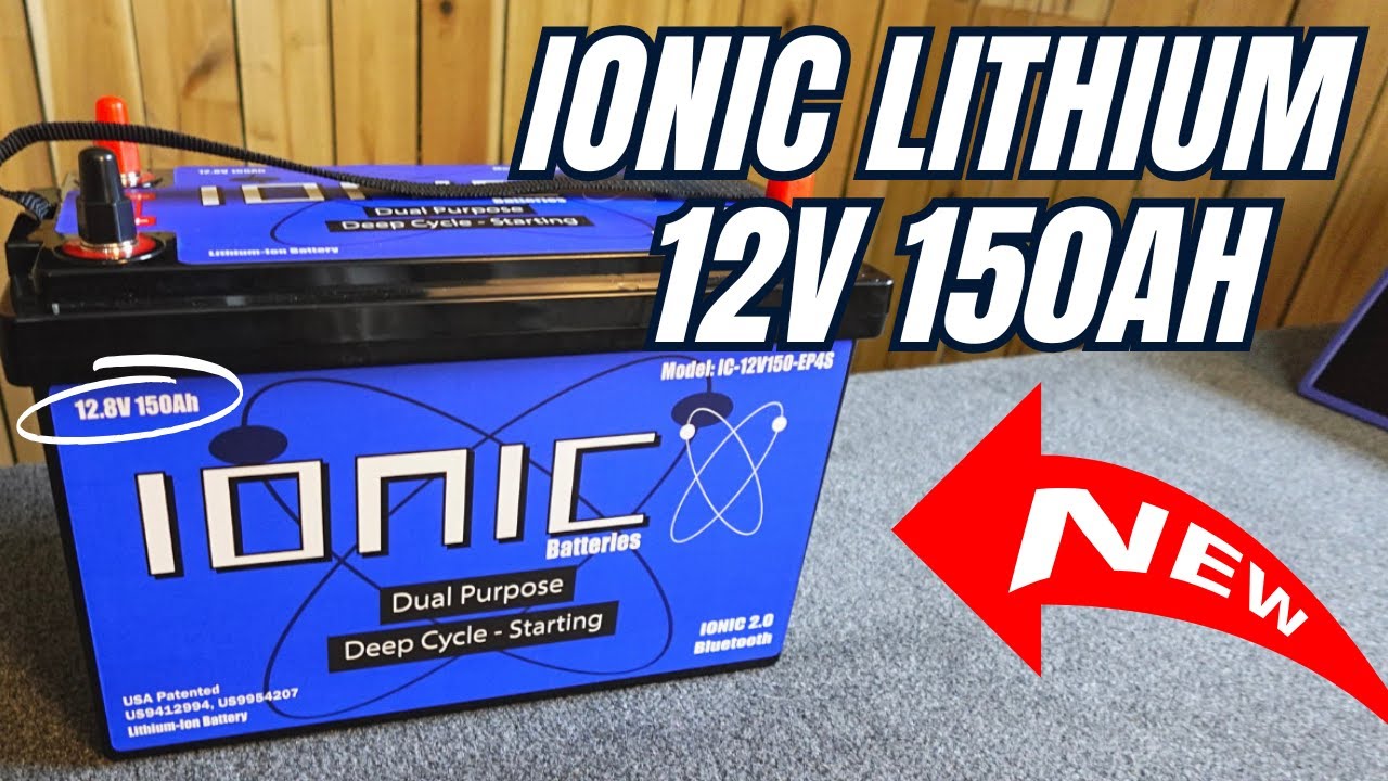 IONIC Lithium's NEW 12V 150AH Battery! What's DIFFERENT?