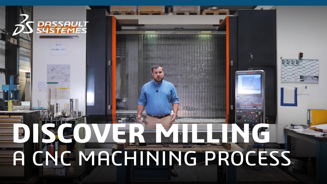 Discover Milling, a CNC machining process with 3DEXPERIENCE Make and ACI Group