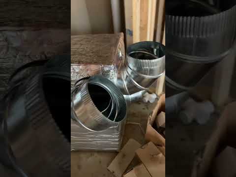 HVAC - plenum 🐙 #ductwork #heating #hvac