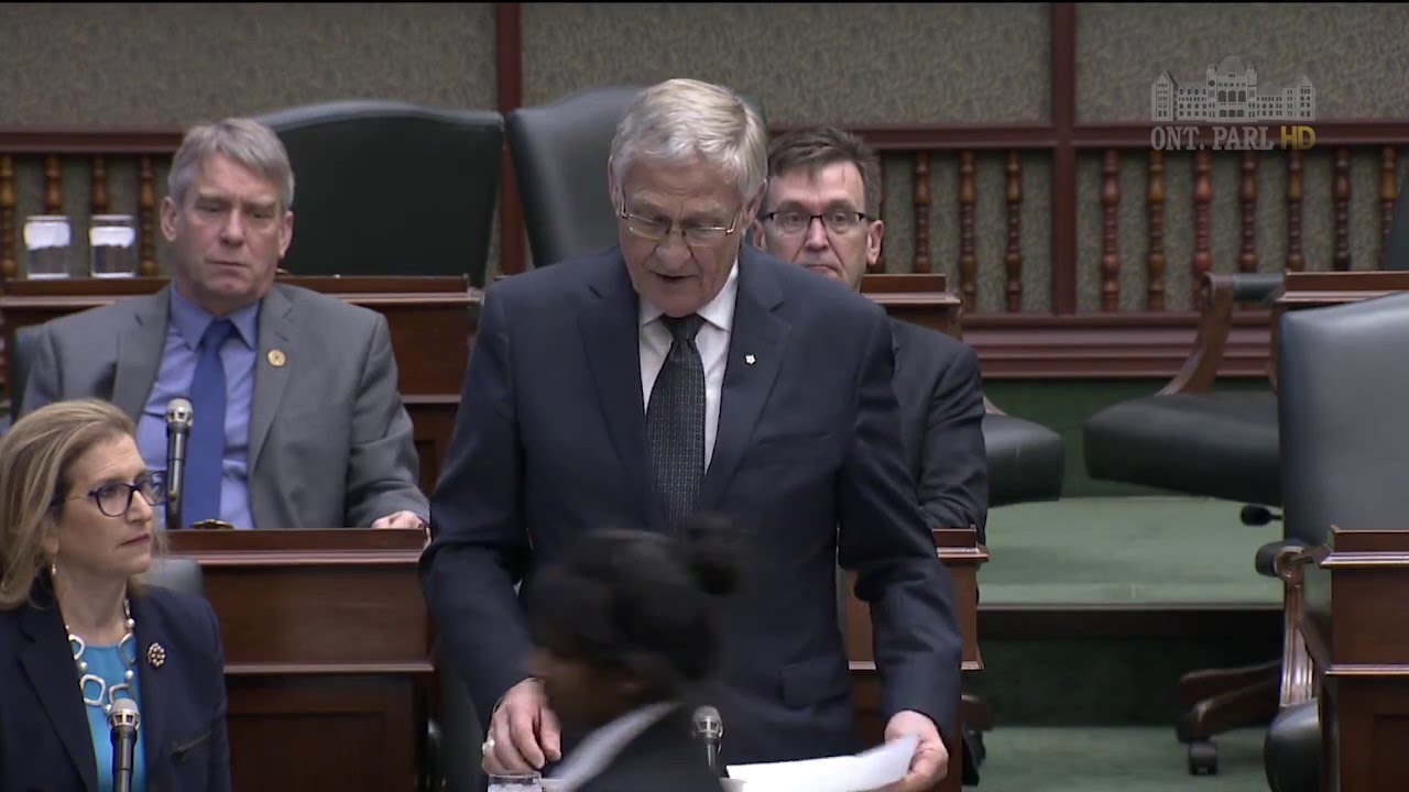 Ernie Hardeman MPP Statement on George Leslie Mackay