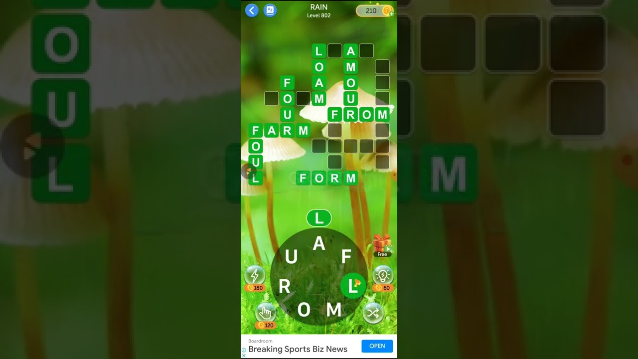 Crossword Quest Level 802 #crossword #wordcross #puzzle
