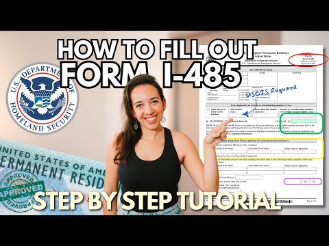 How To Fill Out the NEW Form I-485 | 2025 EDITION | Step By Step Tutorial