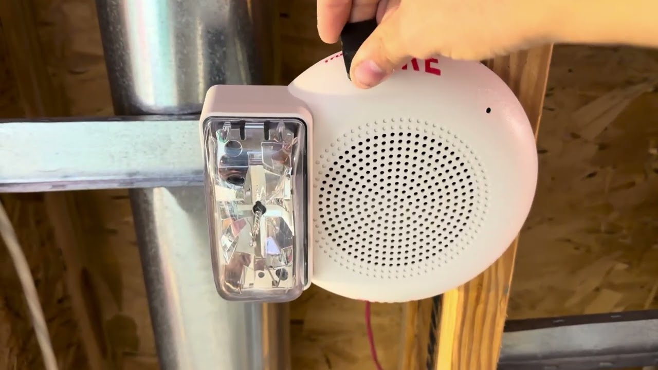 Simplex true alert es self test