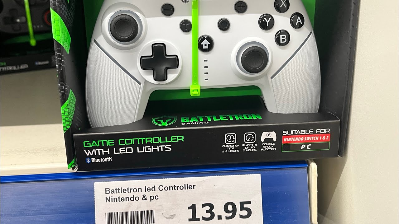 BATTLETRON NINTENDO SWITCH 2 CONTROLLER ( Action € 13,95 ) LED