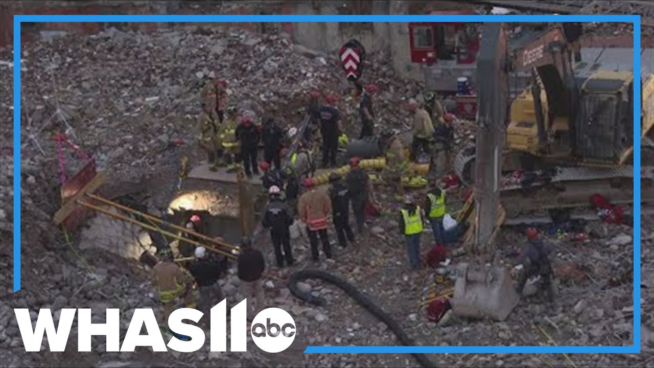 Rescuers at Louisville construction site make 'strong progress' | Latest updates