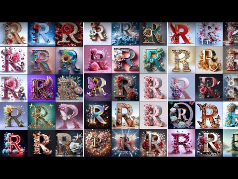 R Letter Word WhatsApp Dp Lovee| R Letter Design| R Name Wallpaper |Download R Letter Logo For Free