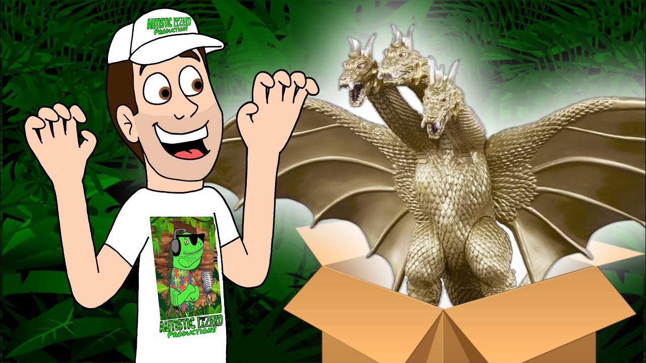 GMK King Ghidorah Bandai Movie Monster Series (Unboxing)