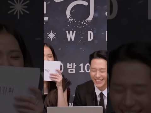 Hae in cringing over his own dialogue 🤣😂jisoo's reaction