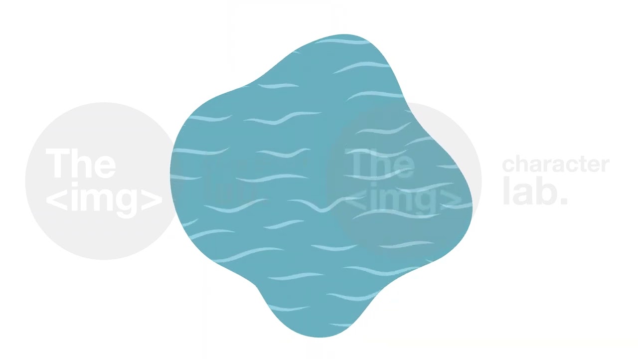 Ripples on water 2D object animation