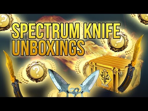 Steam Community :: Video :: SPECTRUM KNIFE UNBOXINGS | CS:GO