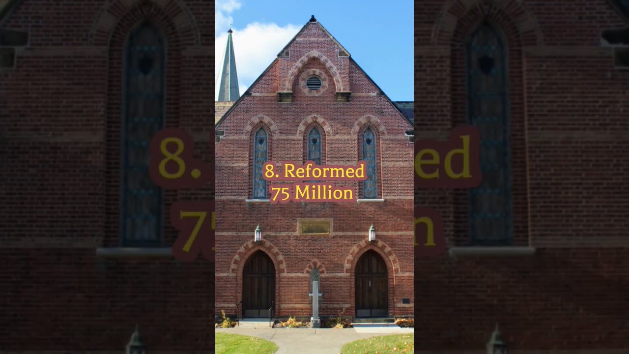 Top 10 Largest Christian Denominations