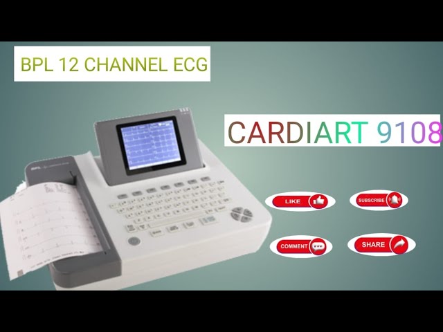 ECG Machine - BPL Cardiart 6208 3 Channel ECG Machine Wholesaler from ...