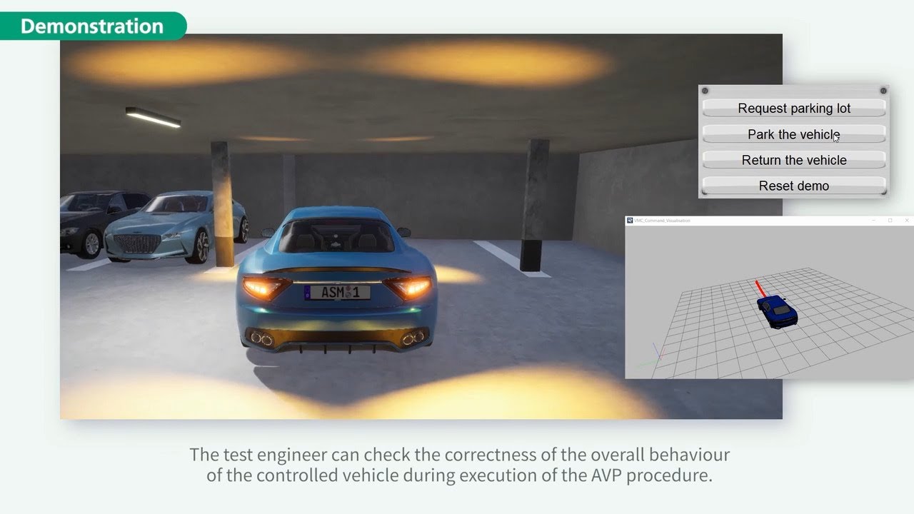 Automated Valet Parking Simulation