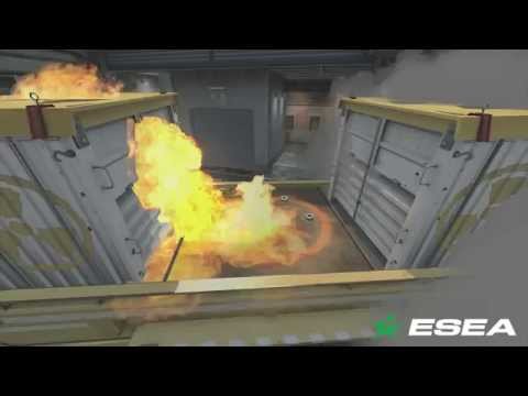 CS: GO Pro Tips & Tricks - How to Take Control of de_train Outside Bombsite from Ladder as T - DAVEY