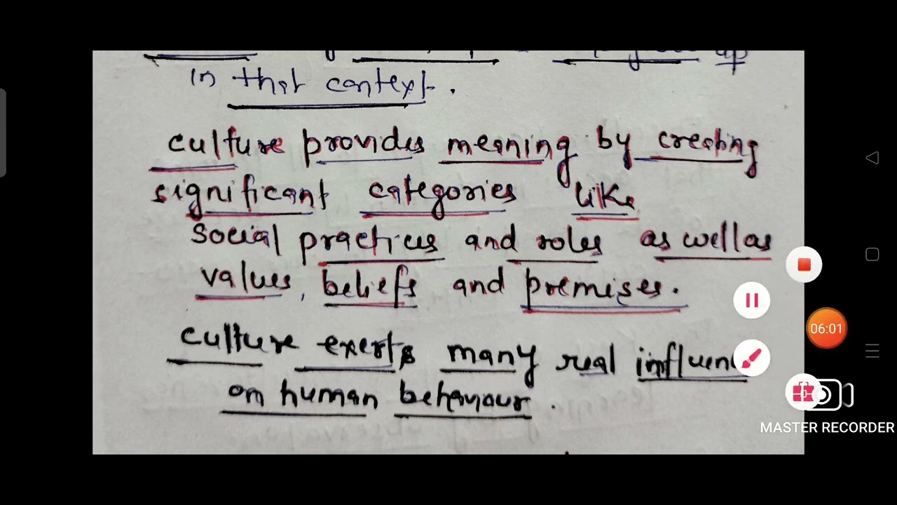 ENCULTURATION and Cultural Bases - Socio Cultural Shaping of Beh. Class 11 PSYCHOLOGY Chapter 3