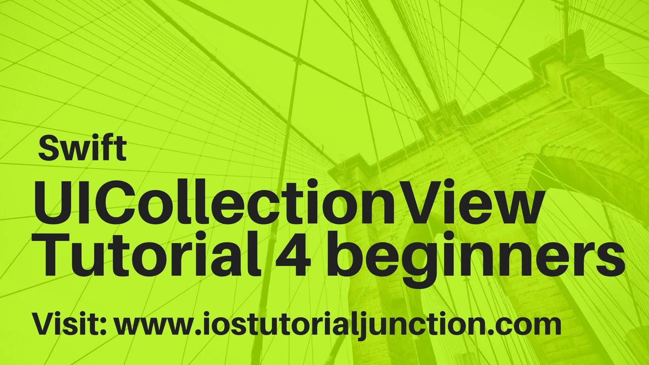 How to create UICollectionView using Swift 3 in iOS app development