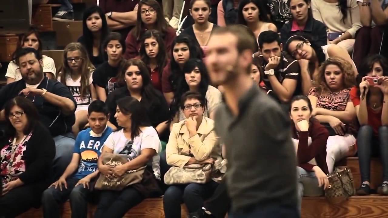 Nick Vujicic   Love Without Limits   Bully Talk