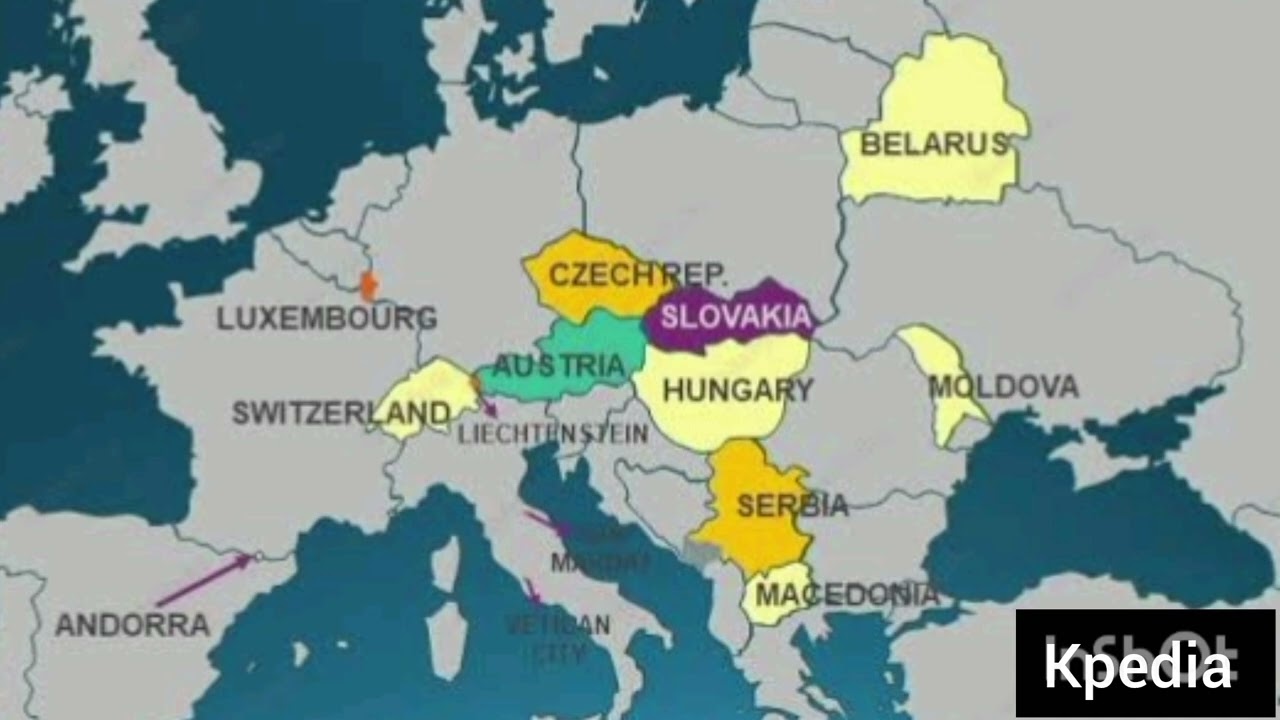 Landlocked countries in Europe