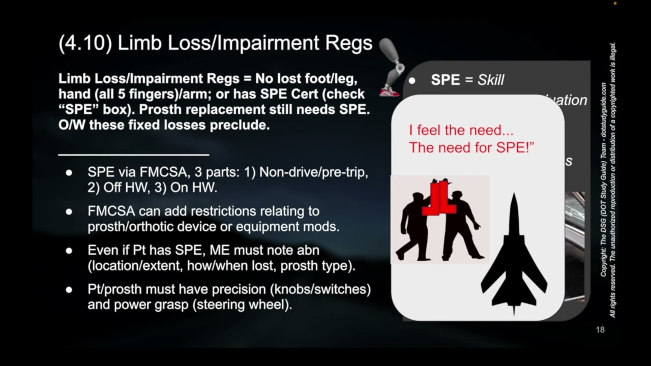 Mnemonics Speedrun (preview sample) - From the DOT Study Guide Course