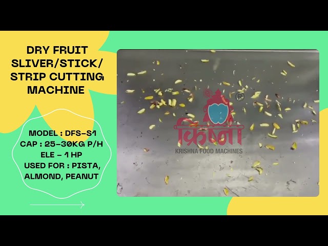 Pista Stick Salli Strip Sliver Cutting Machine - PISTA STICK / STRIP ...
