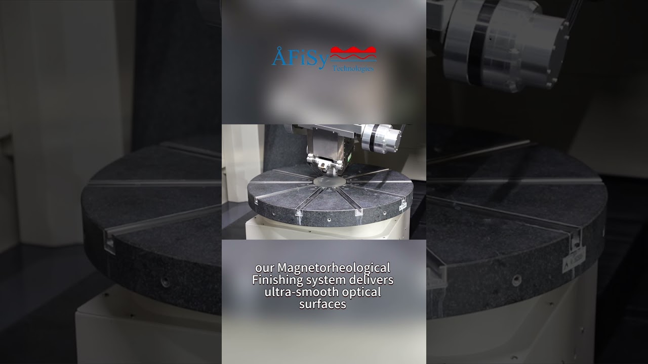 AFiSy’s Magnetorheological Finishing: nanometer precision for aerospace & optics.#AFiSy #followme