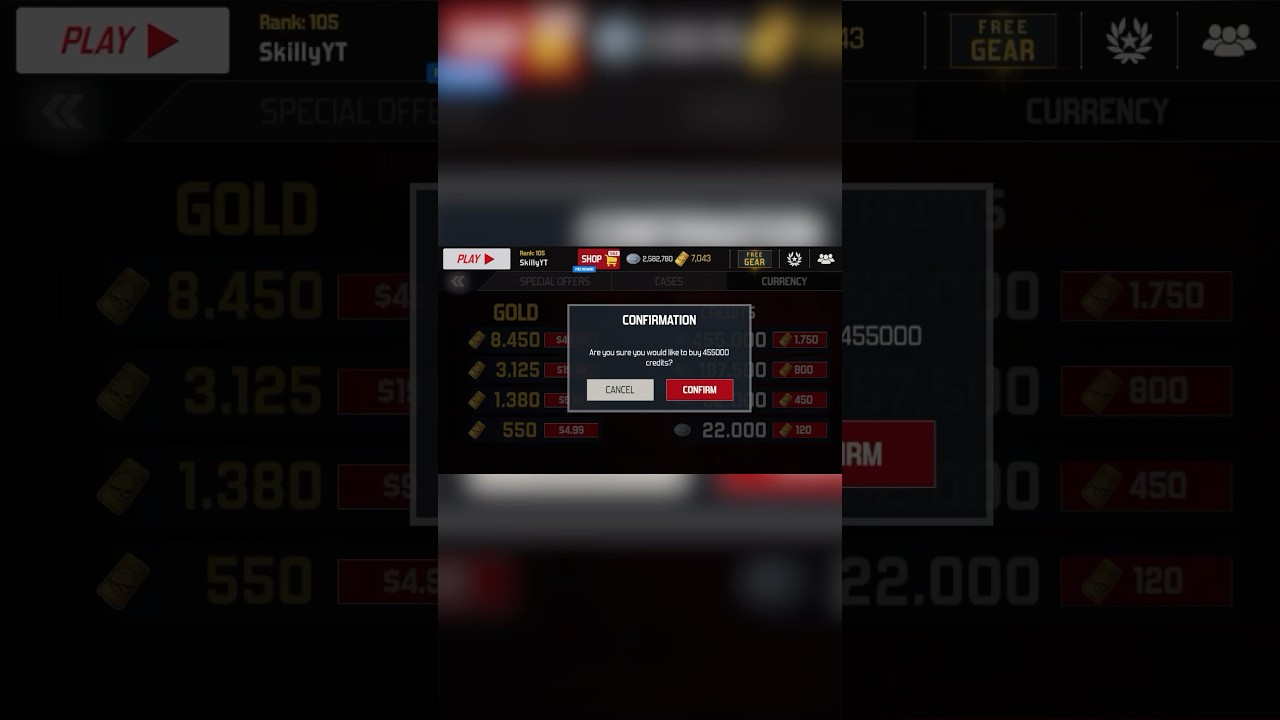 How to waste 7k Gold Like A Pro | Bullet Force