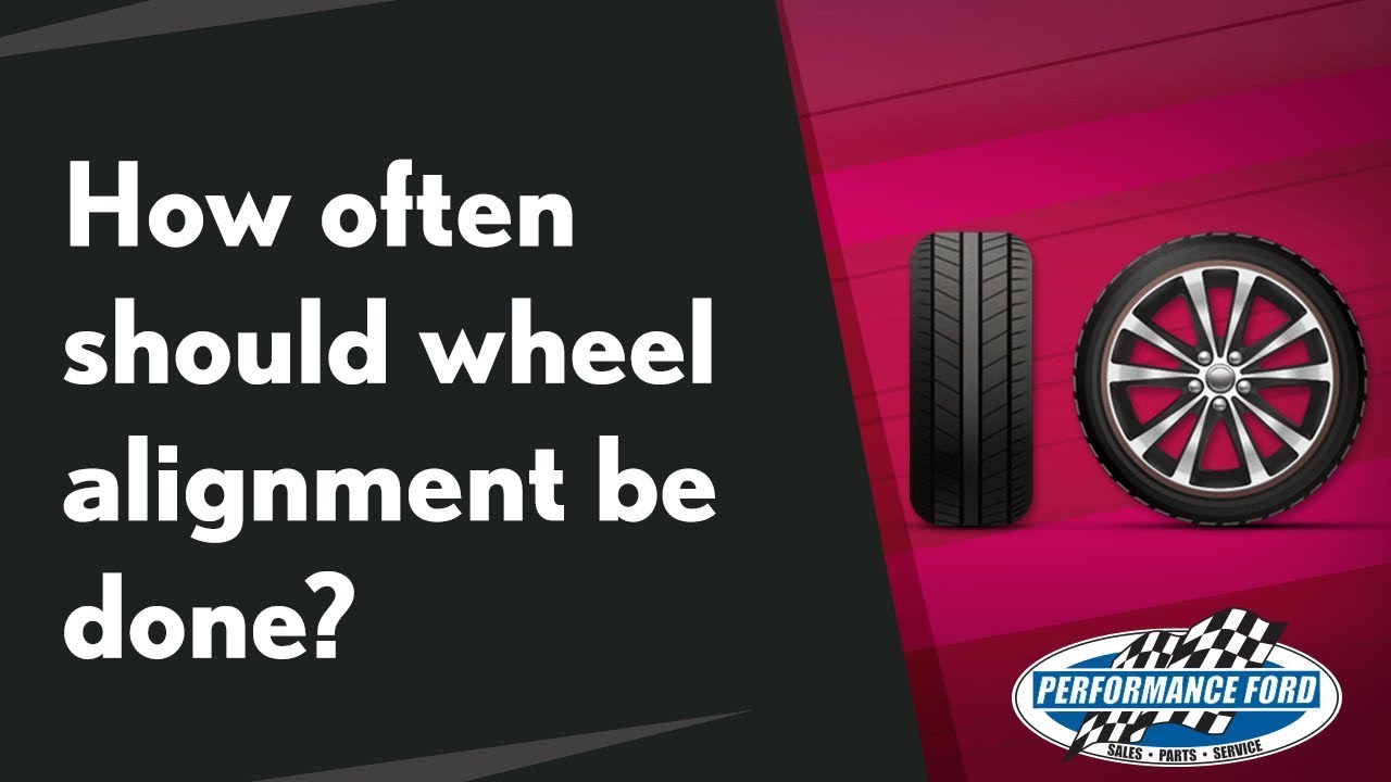 How Often Should Wheel Alignment Be Done? Wheel Alignment and Balancing  | Performance Ford Windsor