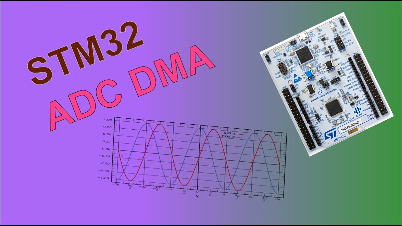 STM32 LESSON #9: ADC (DMA)