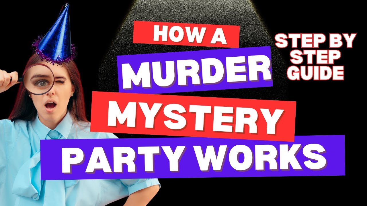How a Murder Mystery Party Works:  Step-by-Step Guide for an Unforgettable Experience!