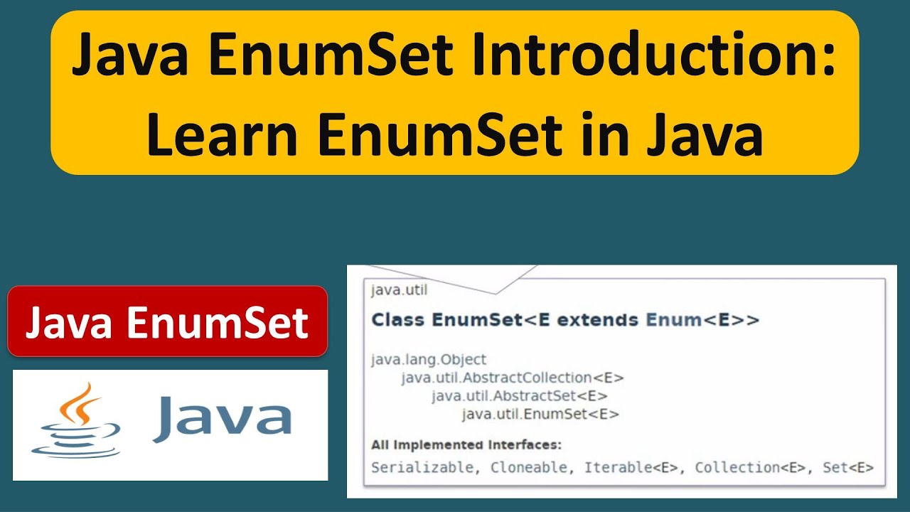 Java EnumSet Introduction: Learn EnumSet in Java