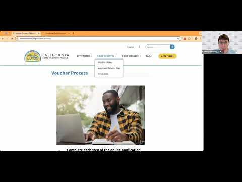 E-bike Incentive Project Informational Webinar