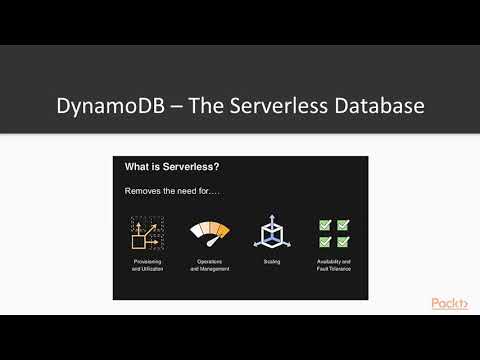 Learn Full Stack AWS Application Development Description of DynamoDB | packtpub com - Mind Luster
