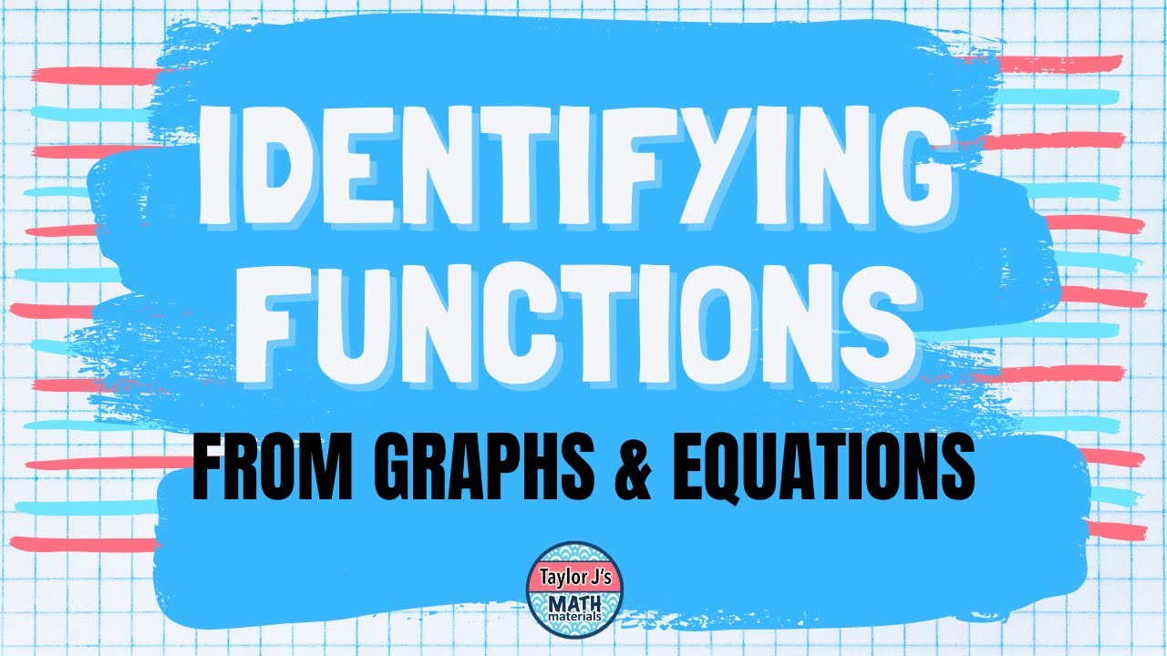 Identifying Functions from Graphs and Equations