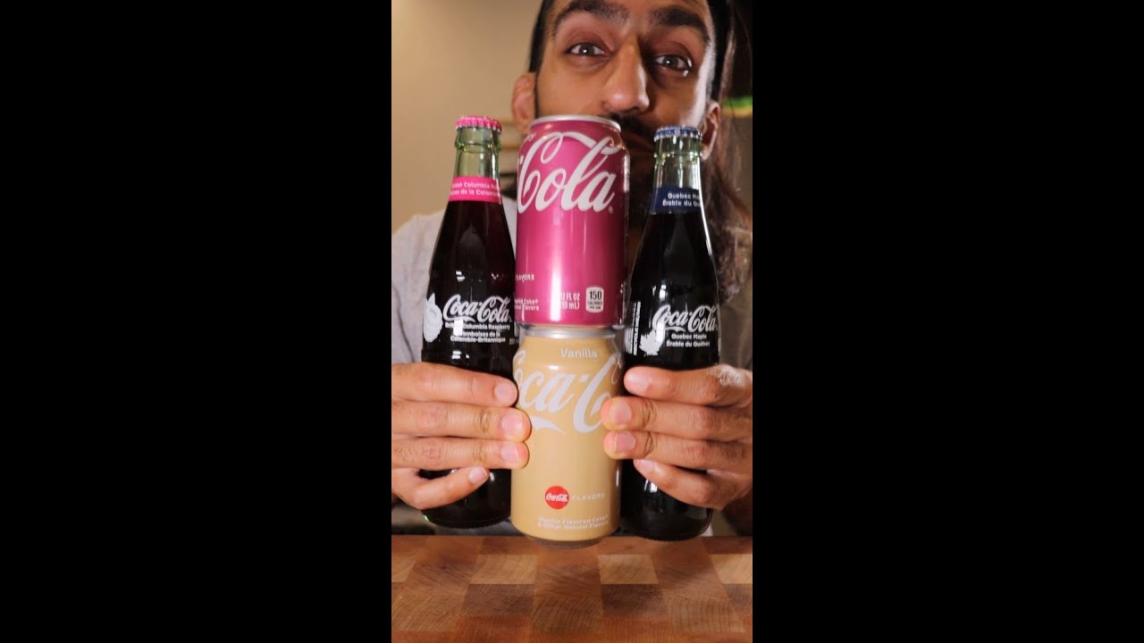 Let's Try Unique COCA-COLA Flavours