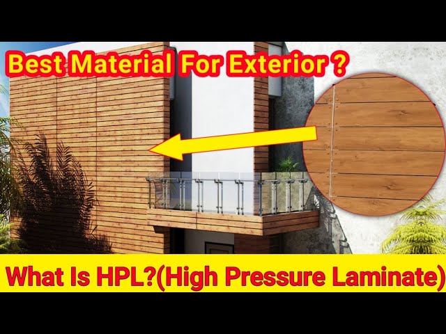 High Pressure Laminate Sheet - Hpl Wooden Cladding panel Trader ...