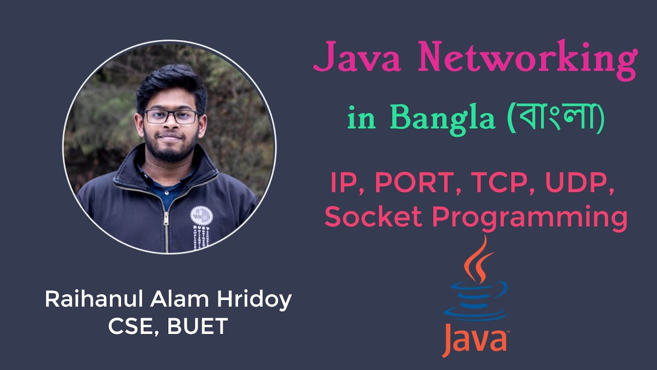 Java Networking Basics - IP | PORT | TCP | UDP | Socket Programming | Animated (in Bangla বাংলা)