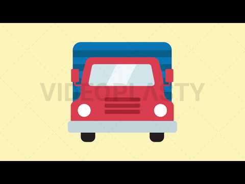 Truck Icon Animation [MOV & GIF]