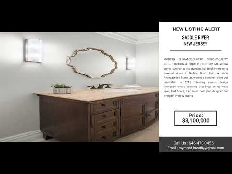 🏡 New Listing Alert: 1. Saddle River real estate 2. Luxury home for sale 3. Colonial style proper...