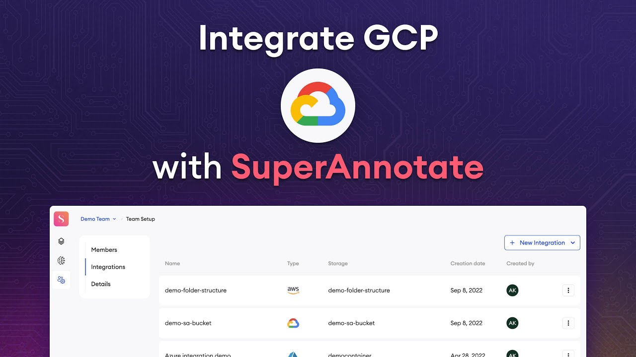 How to integrate GCP with SuperAnnotate | Tutorial