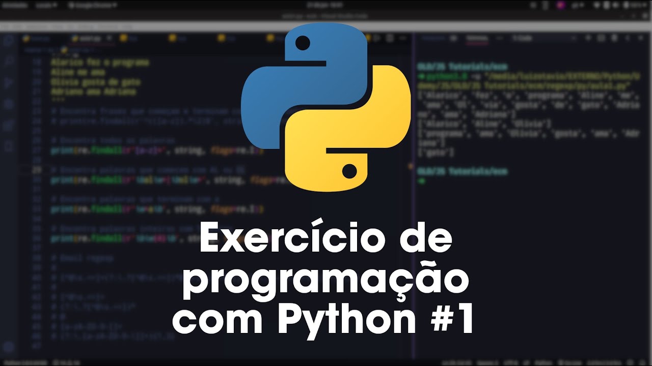 Exercício de programação com Python - #1