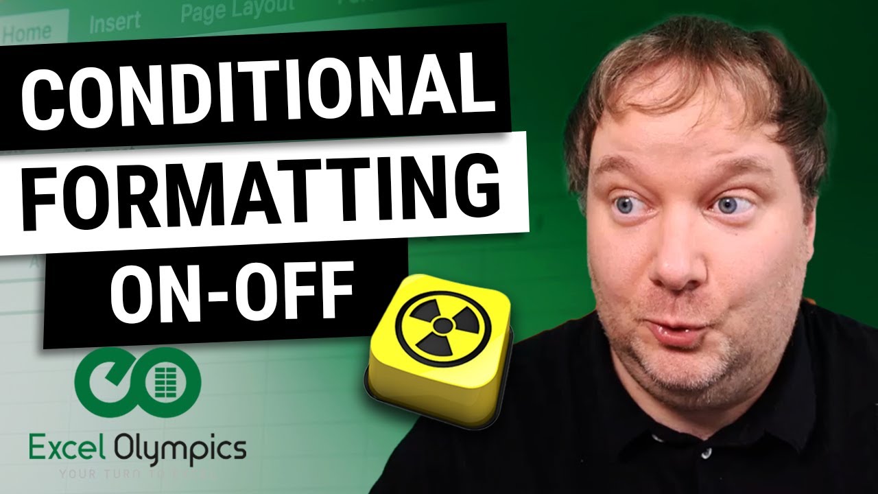 Turn Conditional Formatting On or Off