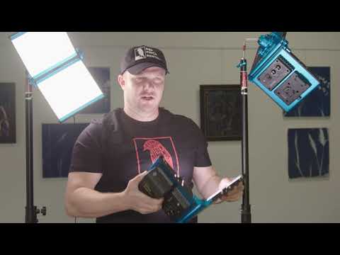 Dracast LED1000 Silver Series Foldable Bi-Color LED Light