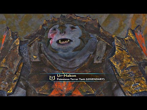Shadow of War - Level 60 Boss Shamed To Level 0 Becomes TOTALLY Unstable