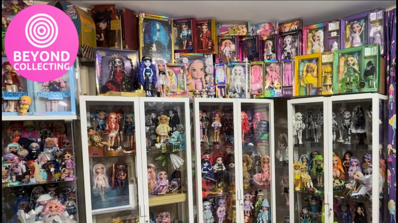 Rainbow High Display Cases Finished Over 150 Dolls ! 2026 For Now…