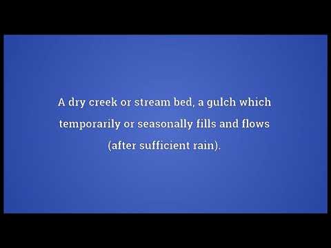 Arroyo Meaning