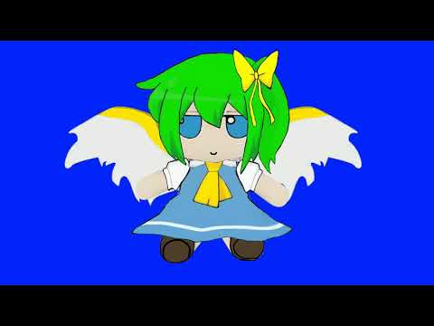 Touhou Daiyousei Fumo Plush Color Screen