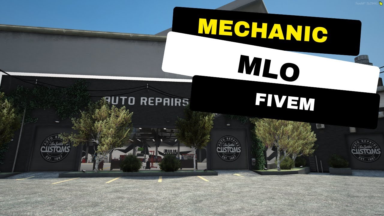 Mechanic Mlo Fivem  Interior & map for fivem mlo  | GTA V