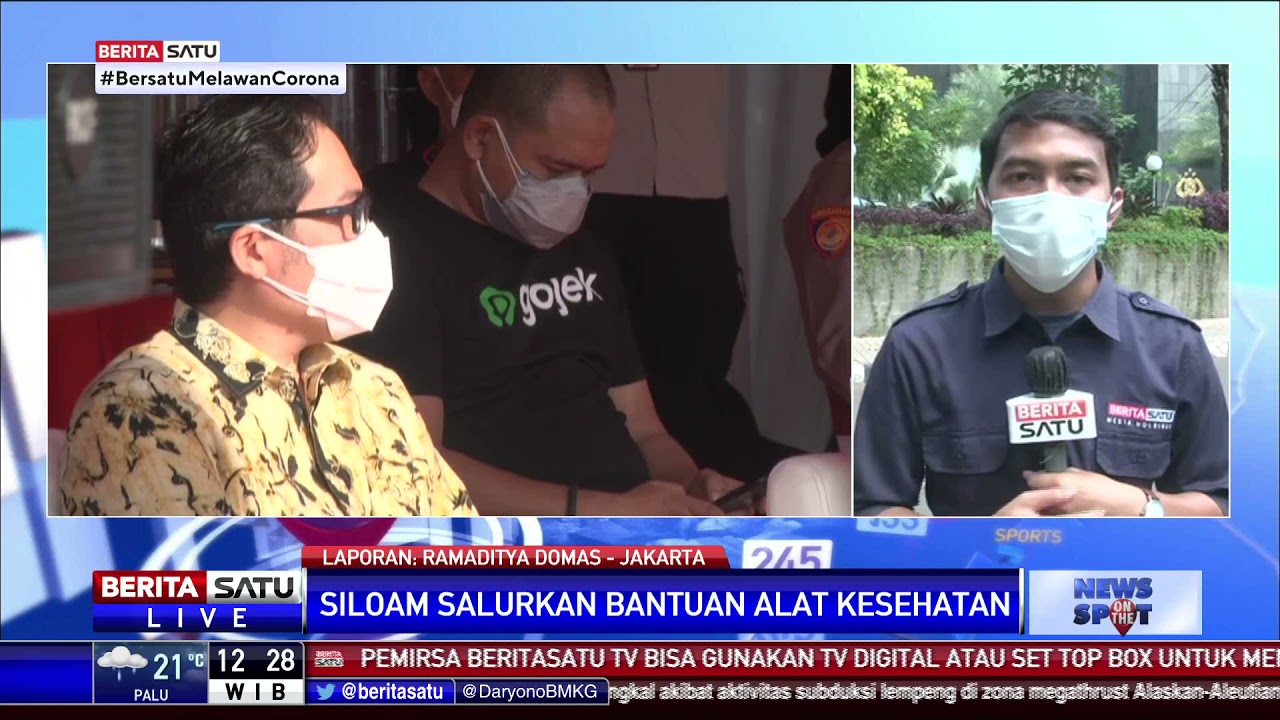 Dukung Vaksinasi Merdeka, RS Siloam Berikan 45 Ribu Alat Kesehatan