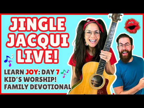 Live Devotional for Kids! Day 7 Paul and Silas Sing in Jail! JOY with Jingle Jacqui!