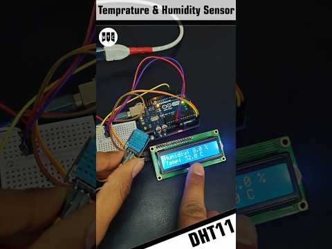 How I Made DIY Temperature & Humidity Monitor 📟 | Arduino + DHT11 Sensor #dht11 #humidity #summer